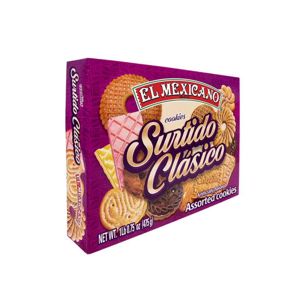 El Mexicano - Galletas Surtidas Clásicas - Caja X 475 GR – Mrfermore