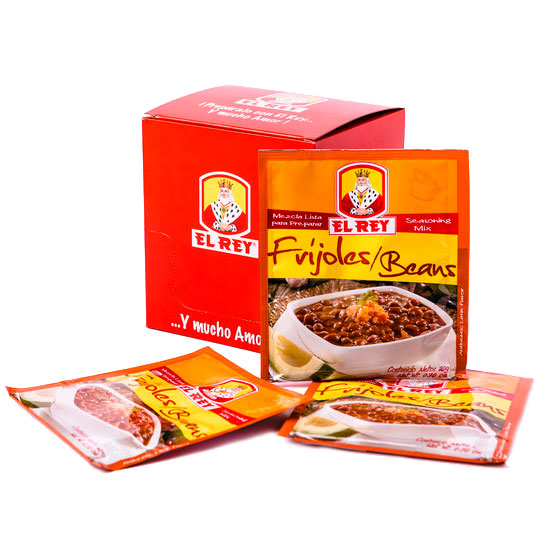 El Rey - Bean Seasoning - Box of 12 Units – Mrfermore
